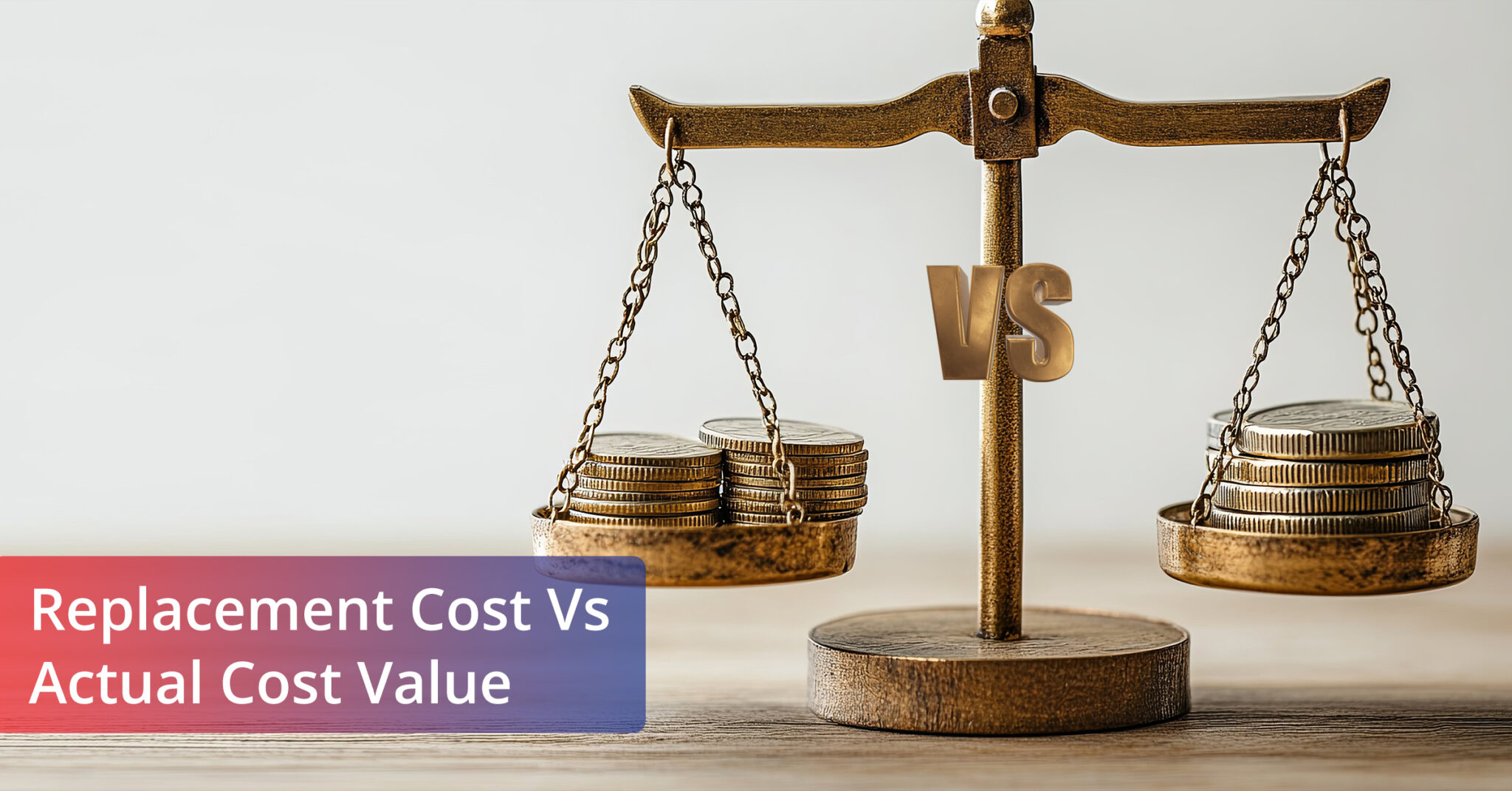 Replacement Cost Vs Actual Cash value insurance